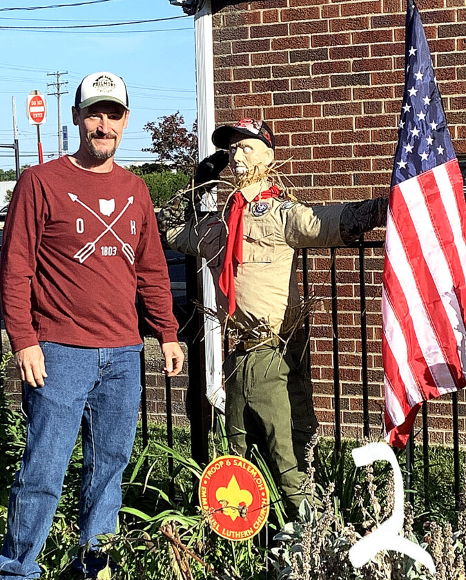 Scarecrows on display at the Smucker House | News, Sports, Jobs - Salem ...